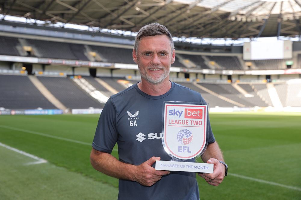 See the Sky Bet League Two Manager and Player of the Month winners for ...